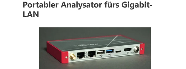 Allegro Network Multimeter released in the c't - in German