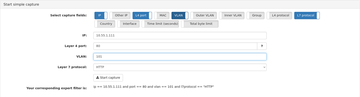 Capturing - Allegro Network Multimeter Manual